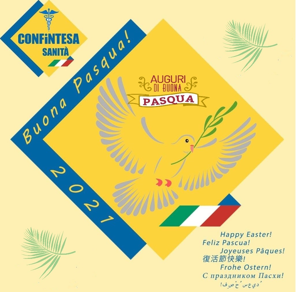 Auguri di Buona Pasqua 2021 - Confintesa Sanità